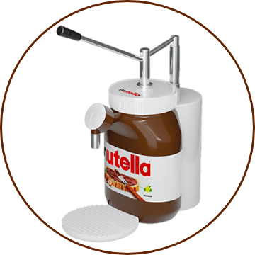 Nutella® heated pump dispenser - Ferrero Foodservice | Ferrero Food Service