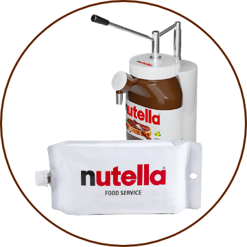 Beheizter Nutella® Dosierspender mit Pumpe - Ferrero Foodservice ...