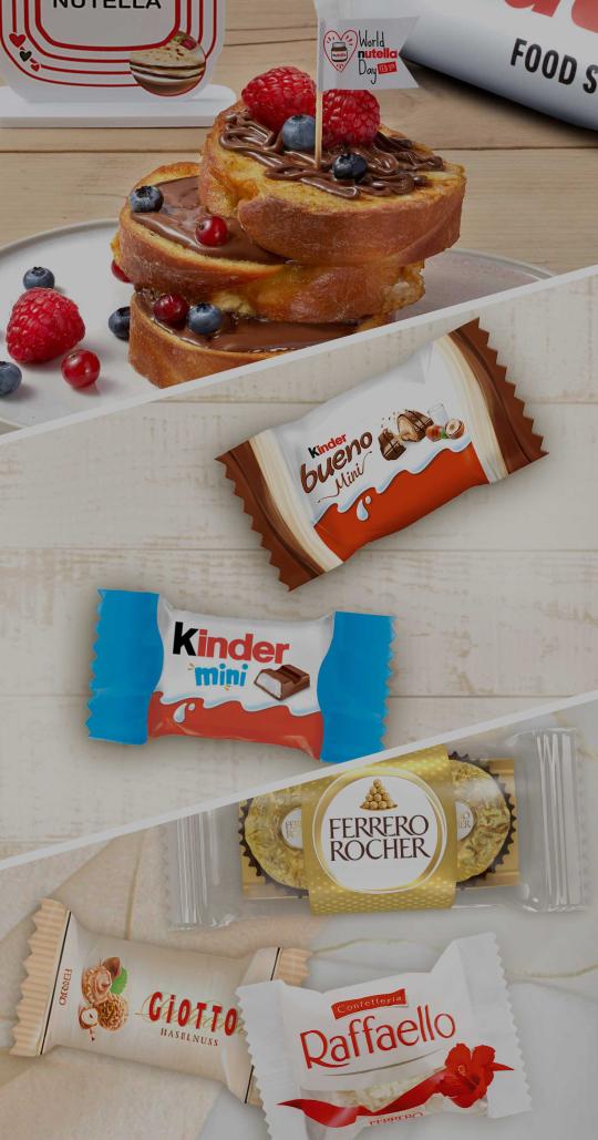 Ferrero Food Service | Großhandel Nutella, Rocher, Kinder