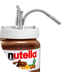 Nutella® heated pump dispenser | Ferrero Foodservice