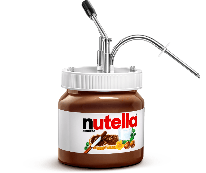 Nutella® heated pump dispenser - Ferrero Foodservice (3) | Ferrero ...