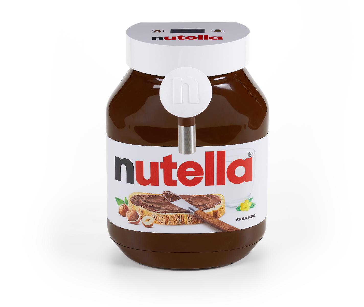 Nutella® heated pump dispenser | Ferrero Foodservice