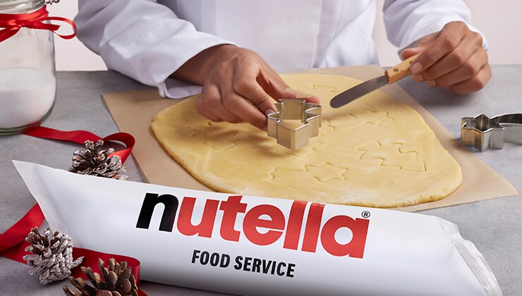 Starry Nutella pie recipe