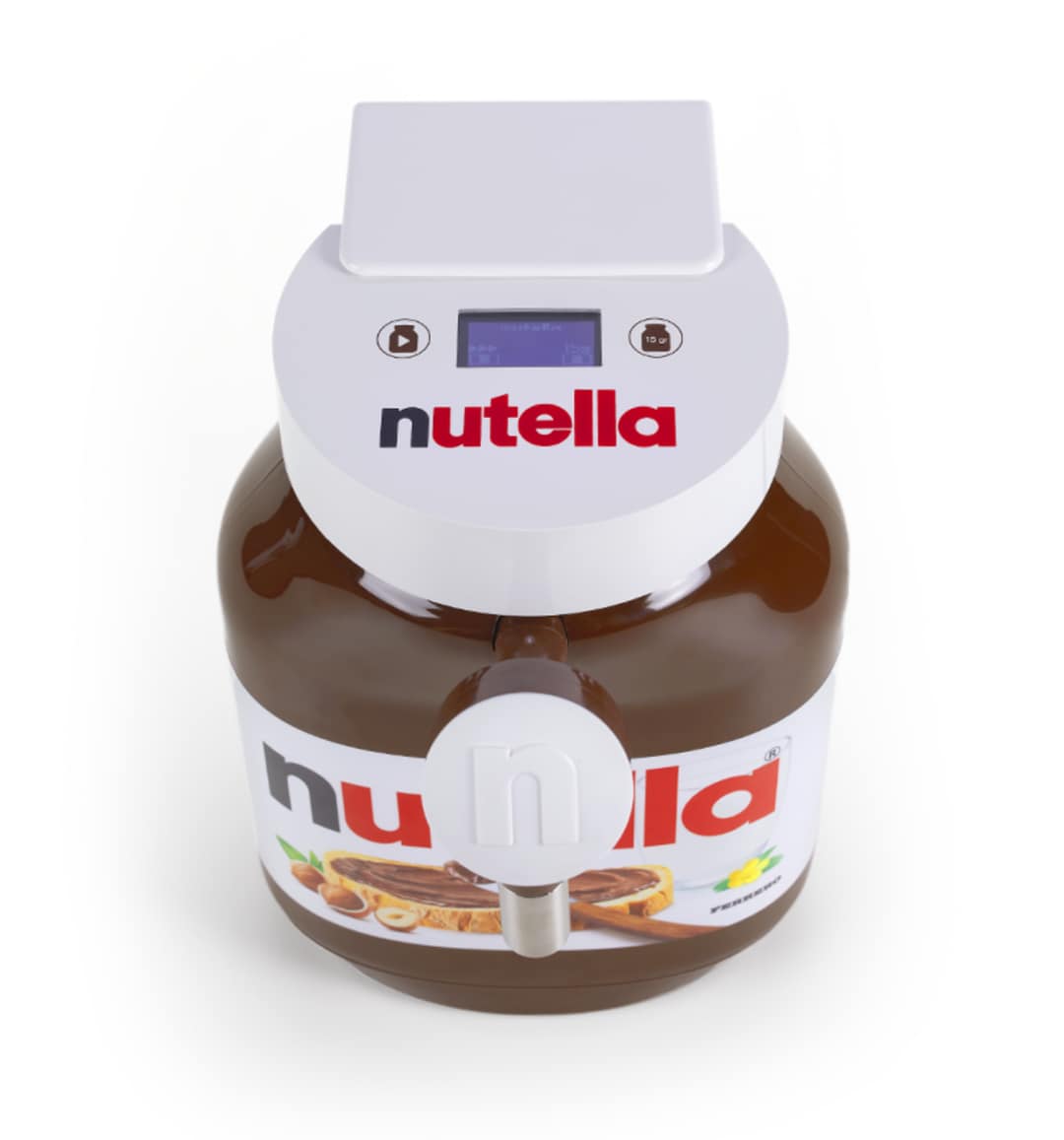 Nutella® heated pump dispenser | Ferrero Foodservice