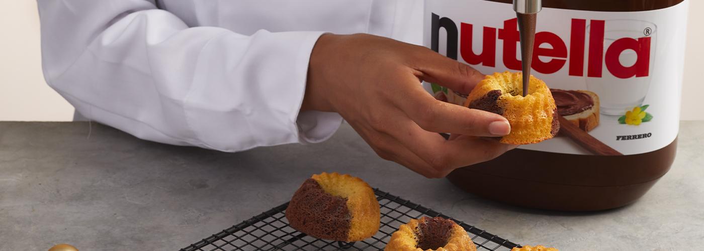 Nutella® heated pump dispenser | Ferrero Food Service