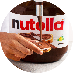 Nutella® heated pump dispenser | Ferrero Foodservice