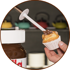 Nutella® heated pump dispenser | Ferrero Foodservice