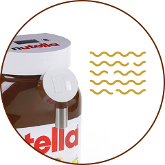 Nutella® heated pump dispenser | Ferrero Foodservice