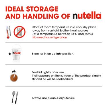 Nutella® 3Kg Tub for your business