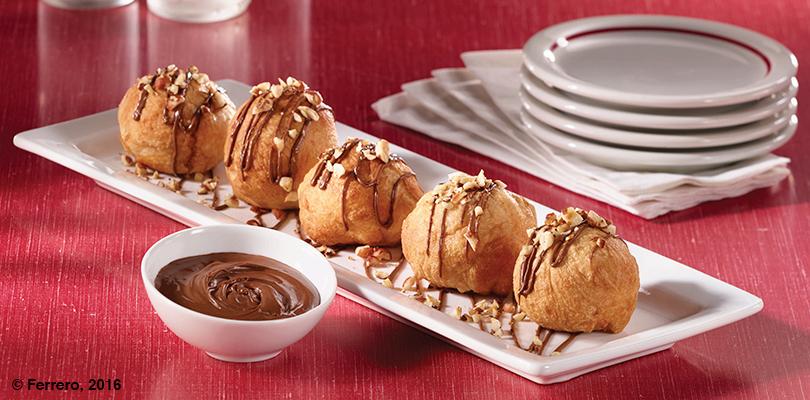 GOLDEN PARCELS WITH NUTELLA%sup®%/sup with Nutella recipe
