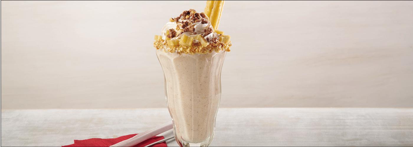 Baby Ruth® churro milkshake with Nutella recipe
