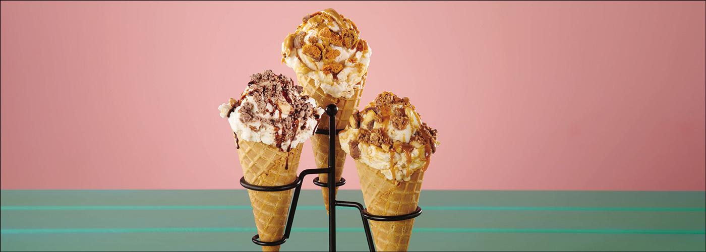 Candy Topped Jimmie Cones