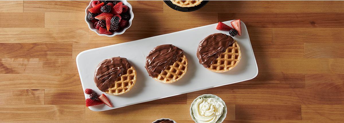 Mini Belgian Waffle with Nutella® with Nutella recipe