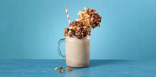 Baby Ruth® churro milkshake with Nutella recipe